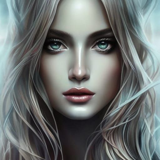 Venus Woman Magical Symmetrical Facial Features Accurate Anatomy