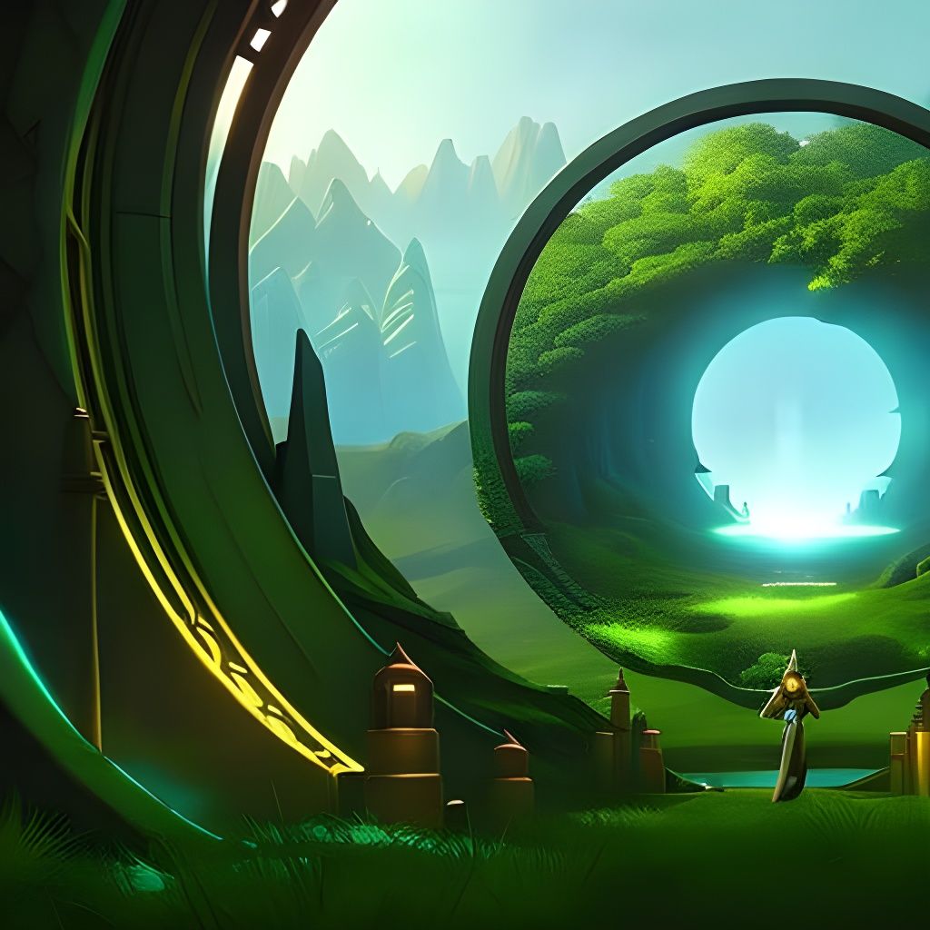 Interdimensional Travel - AI Generated Artwork - NightCafe Creator