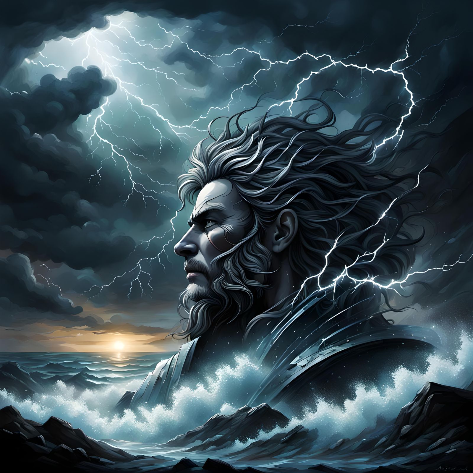 The Stormbringer: Guardian of the Tempest - AI Generated Artwork ...