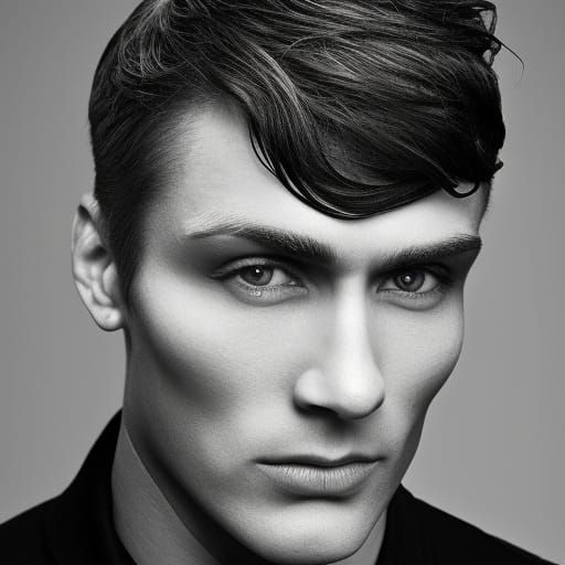 handsome man - AI Generated Artwork - NightCafe Creator