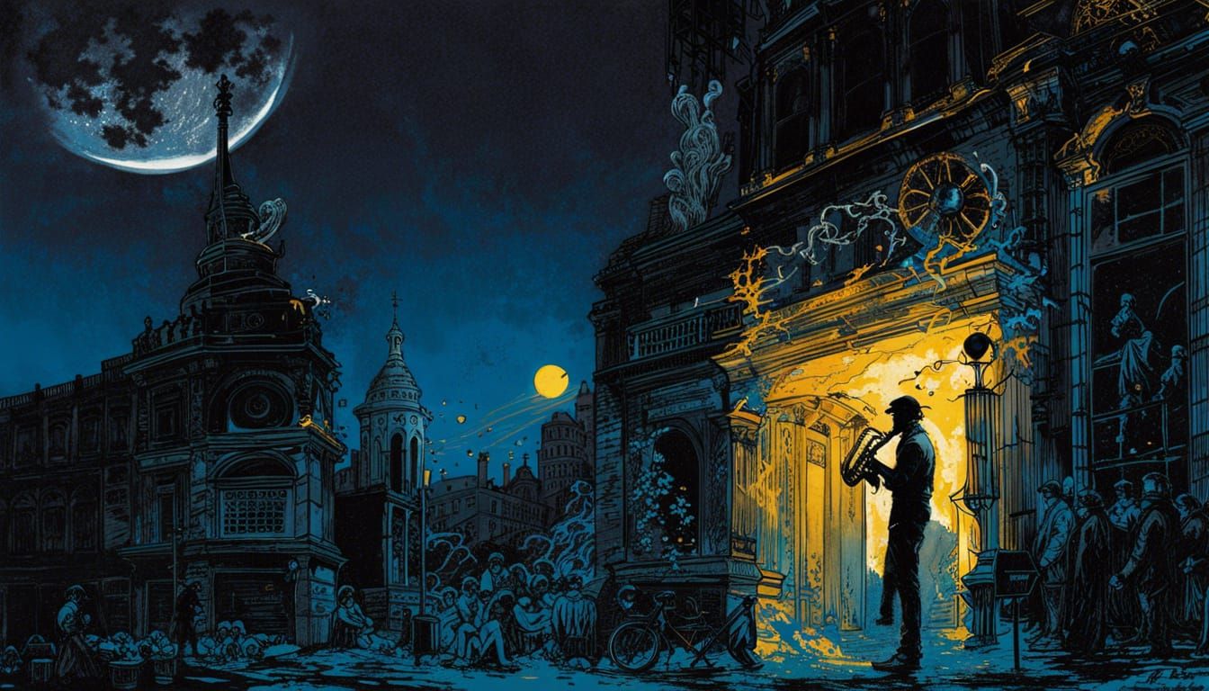 🎷 - AI Generated Artwork - NightCafe Creator