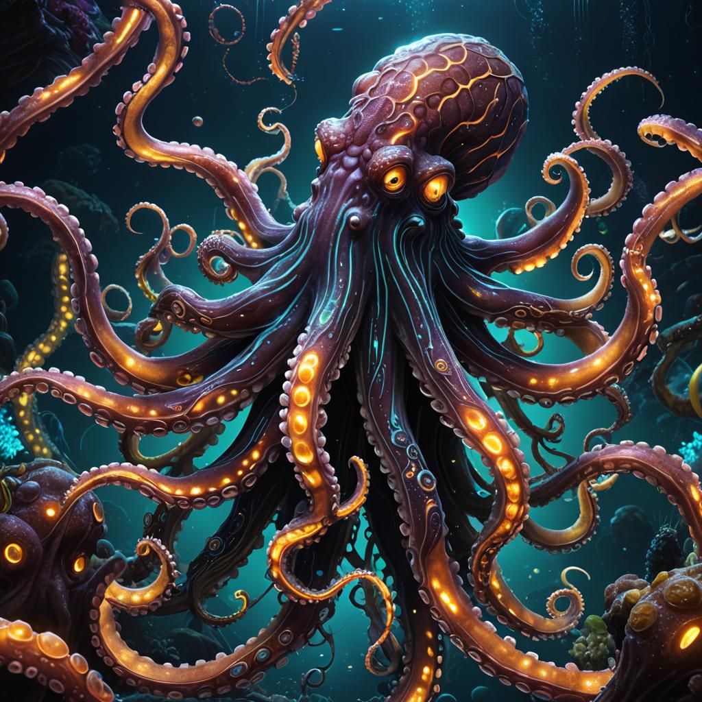 Octopus - AI Generated Artwork - NightCafe Creator