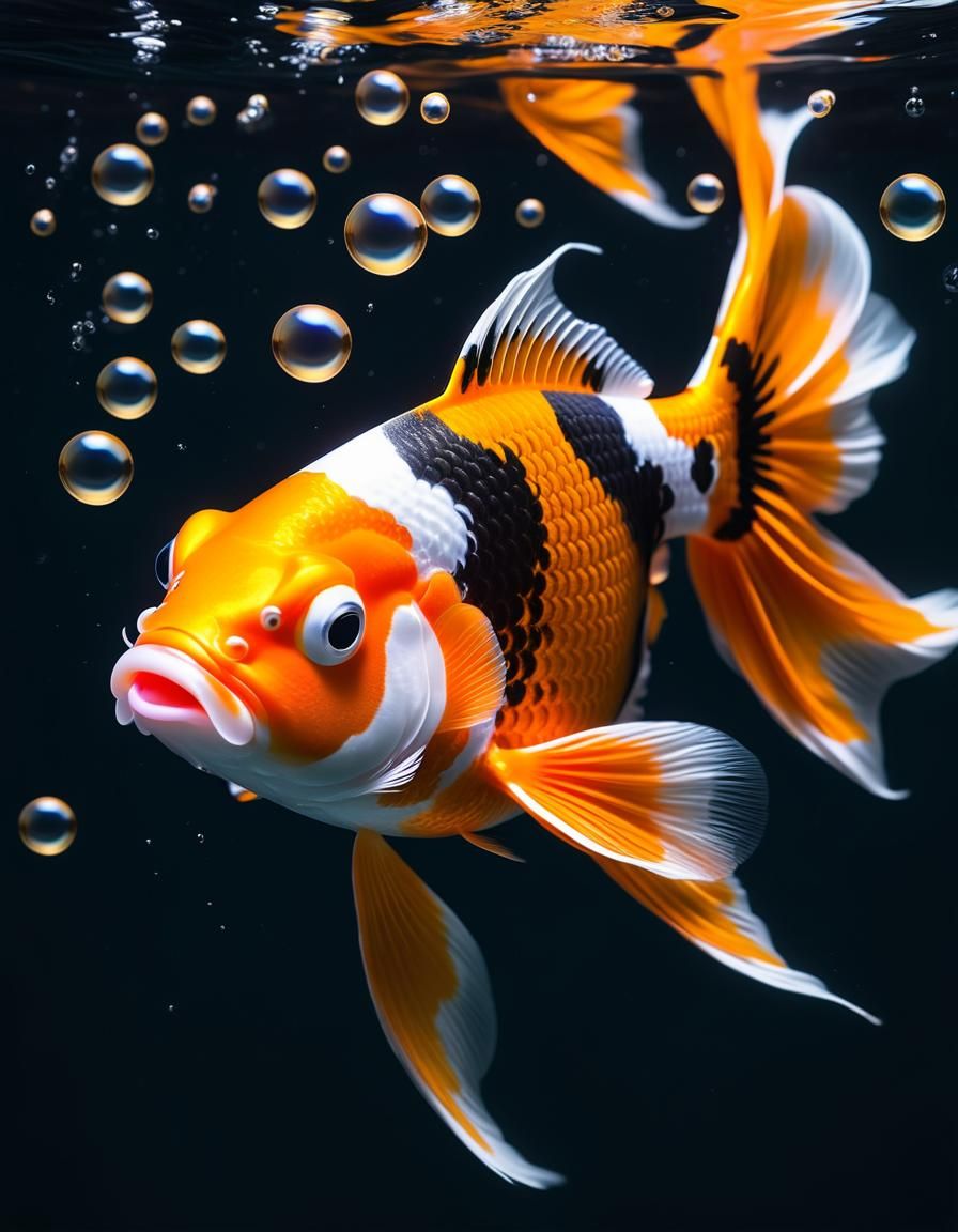Fancy Koi - AI Generated Artwork - NightCafe Creator