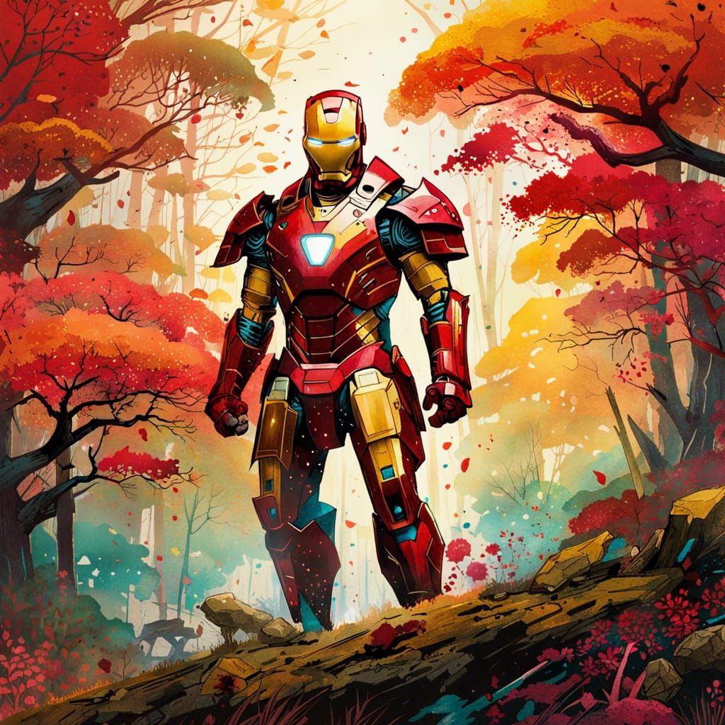 Ironman - AI Generated Artwork - NightCafe Creator
