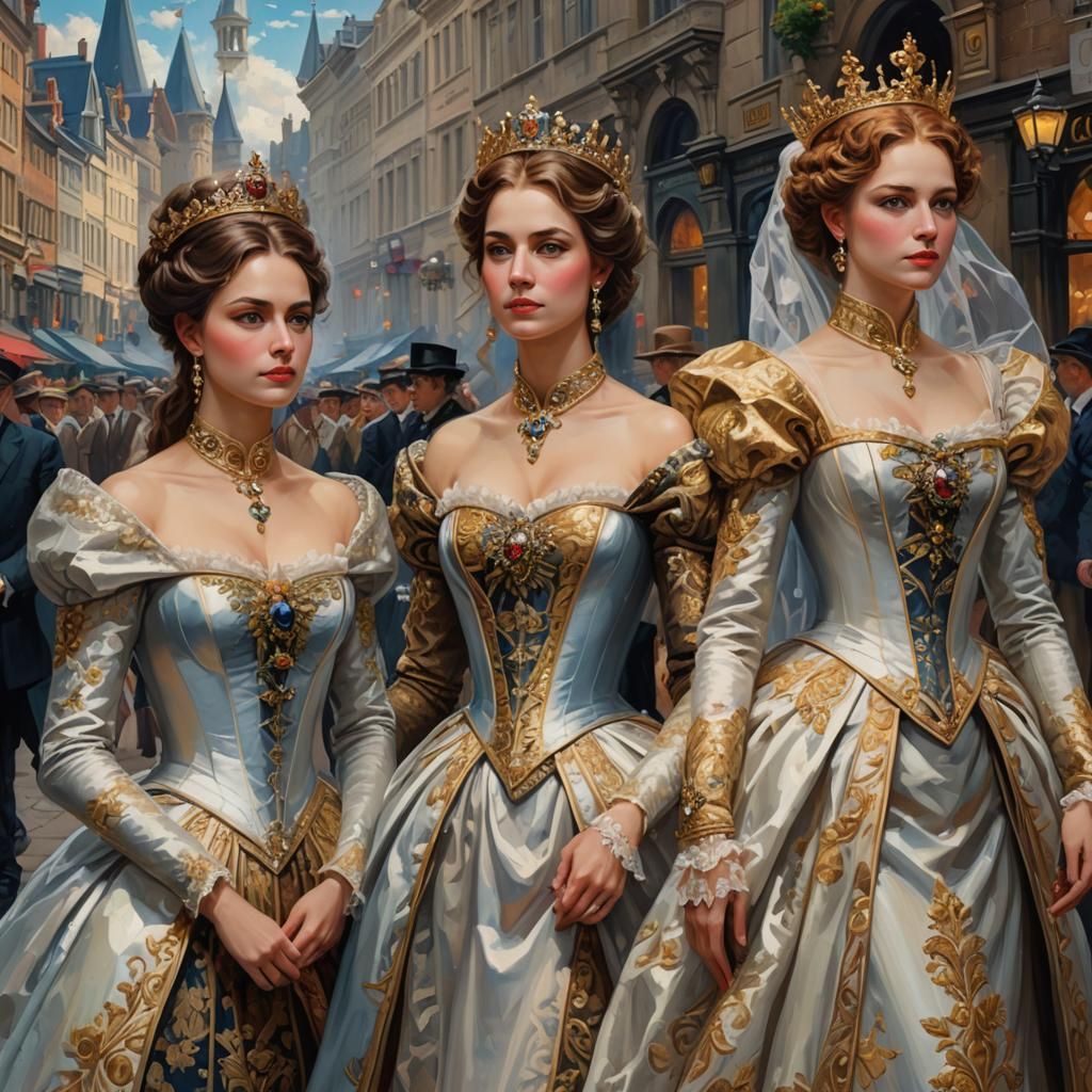 "You know what they say about the triplets in royal family? That they ...