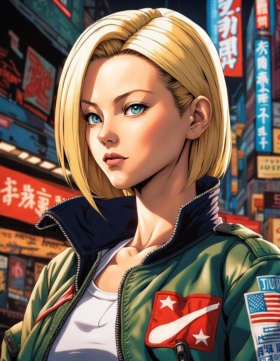Android 18s - AI Generated Artwork - NightCafe Creator