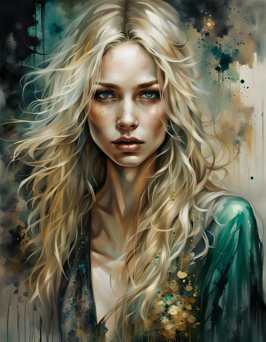 Gold&emerald - AI Generated Artwork - NightCafe Creator