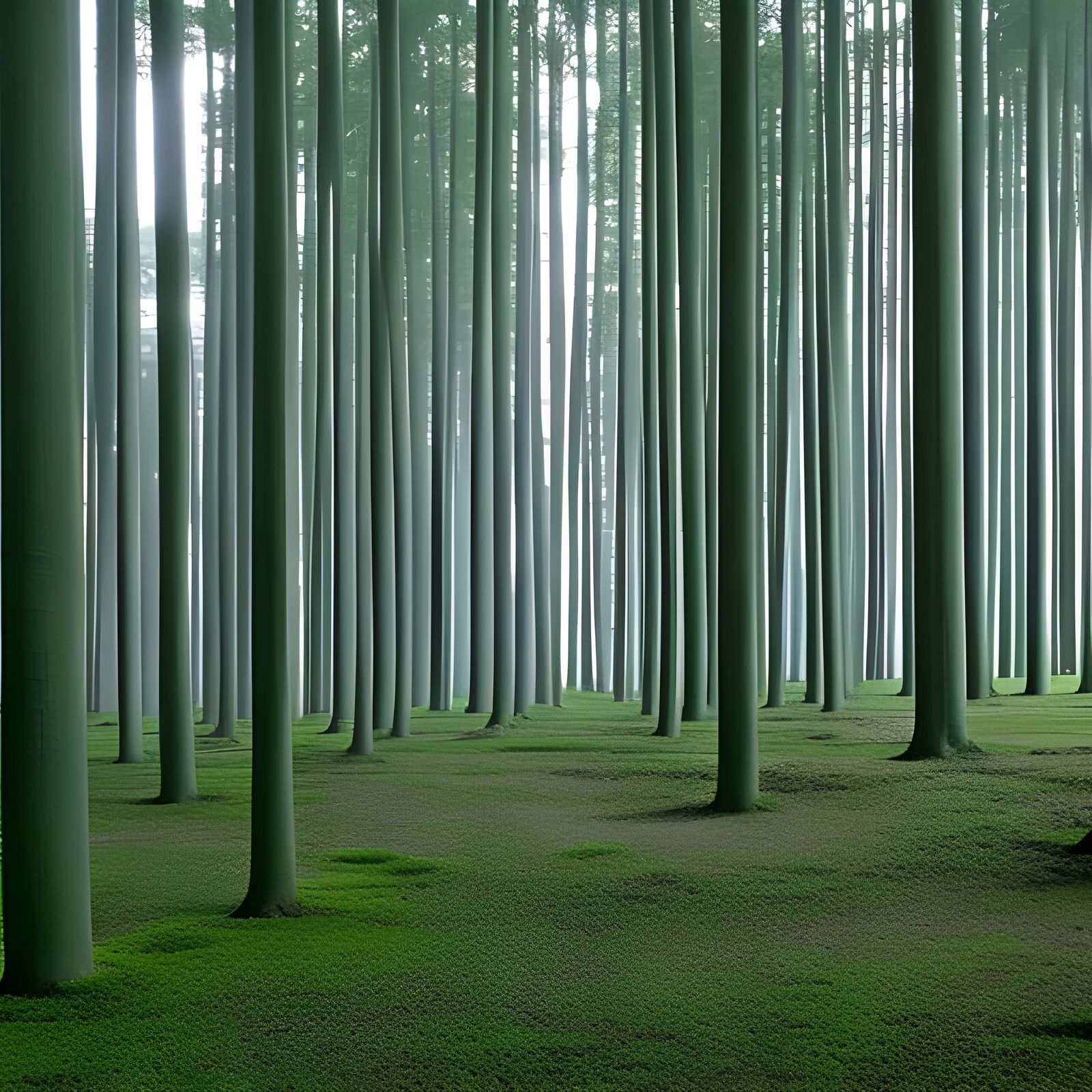 Liminal Forest - AI Generated Artwork - NightCafe Creator