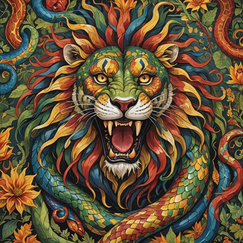 Yaldabaoth - AI Generated Artwork - NightCafe Creator