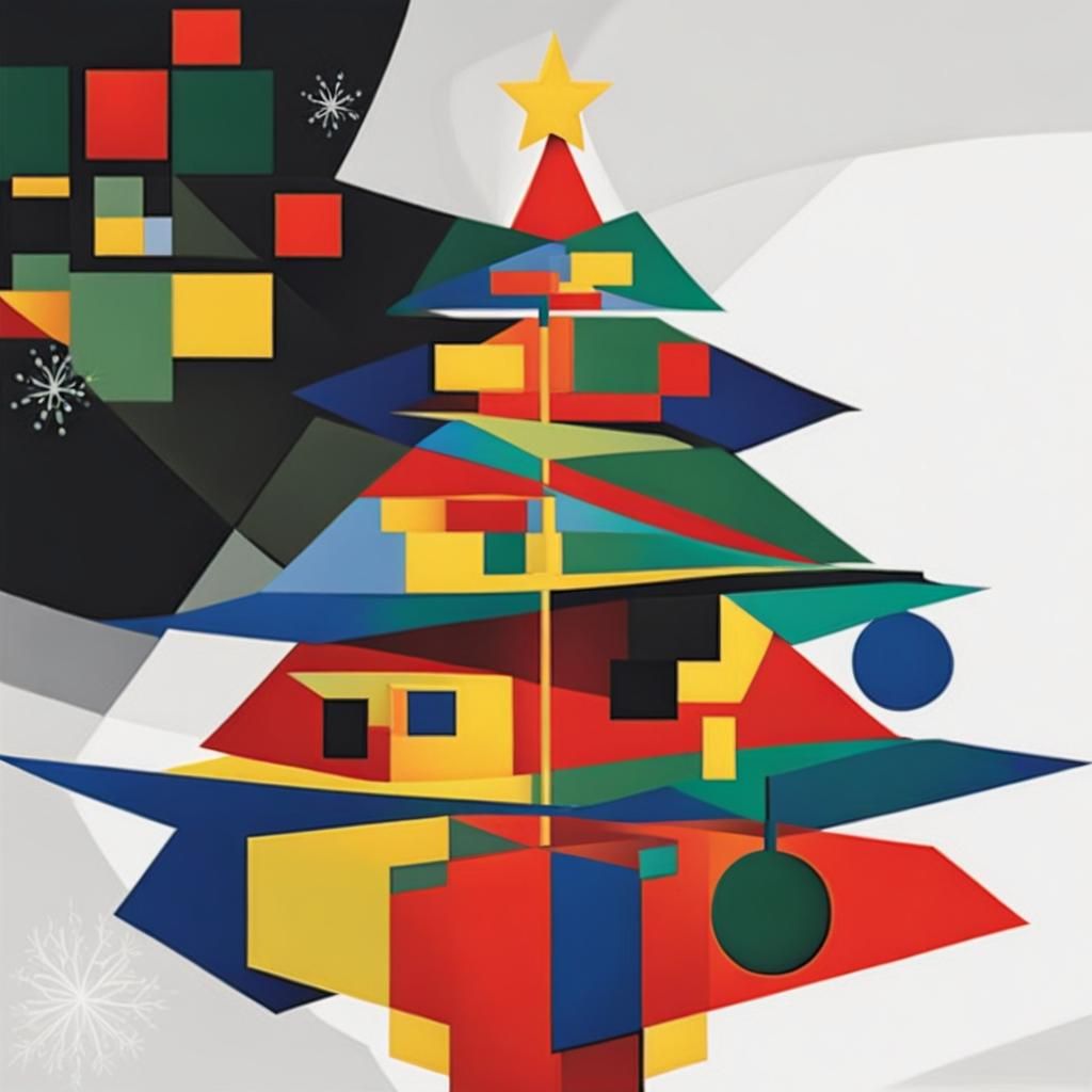 16k resolution, art by Wassily Kandinsky, Piet Mondrian, abstract ...