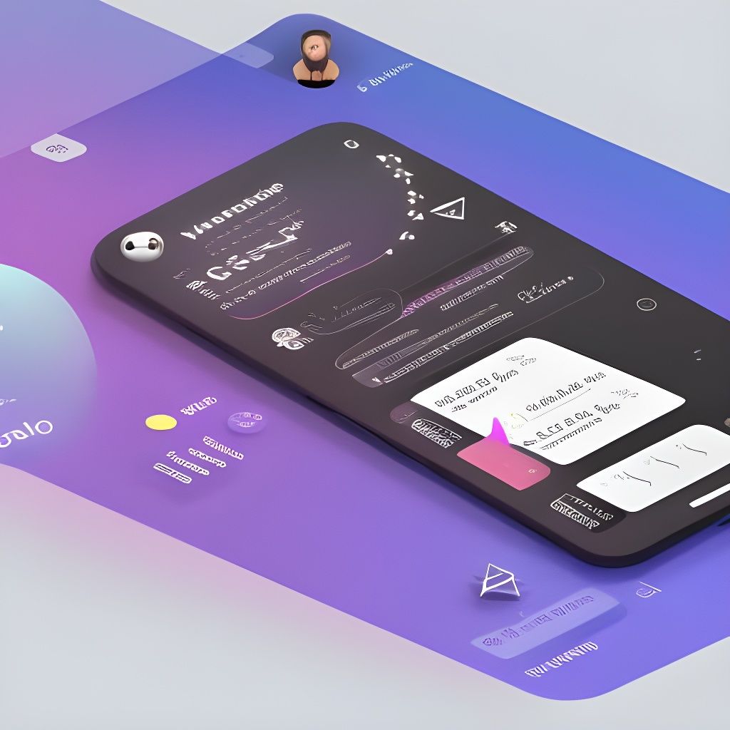 UI UX web app - AI Generated Artwork - NightCafe Creator