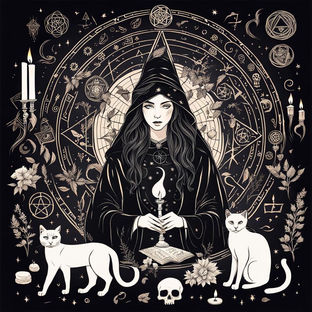 Saturday Spells - AI Generated Artwork - NightCafe Creator