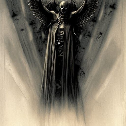 Dark Angel - AI Generated Artwork - NightCafe Creator