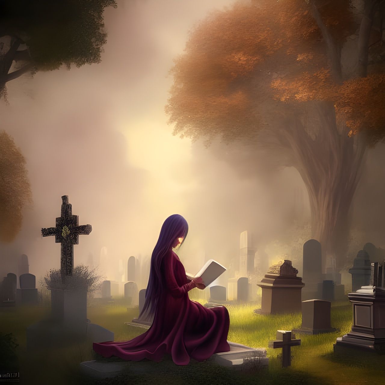 eternally waiting - AI Generated Artwork - NightCafe Creator