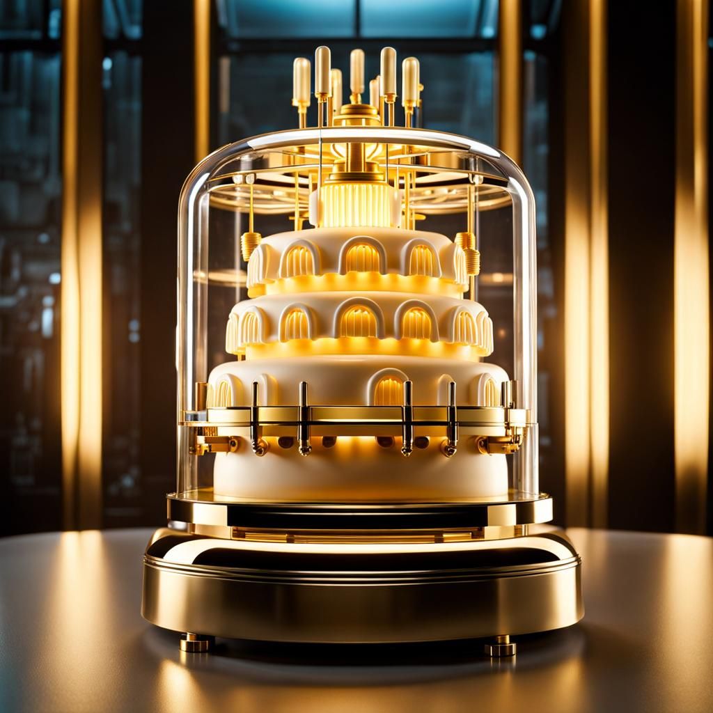 cyber cake - AI Generated Artwork - NightCafe Creator