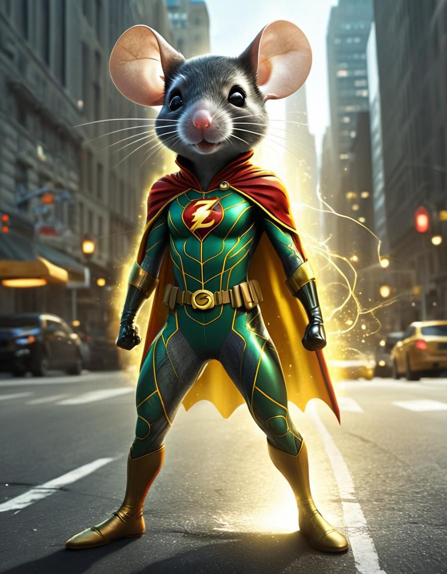 SuperMouse - AI Generated Artwork - NightCafe Creator