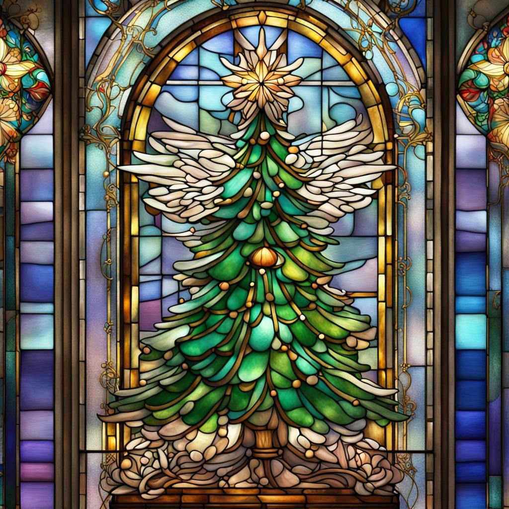 Christmas Tree - AI Generated Artwork - NightCafe Creator