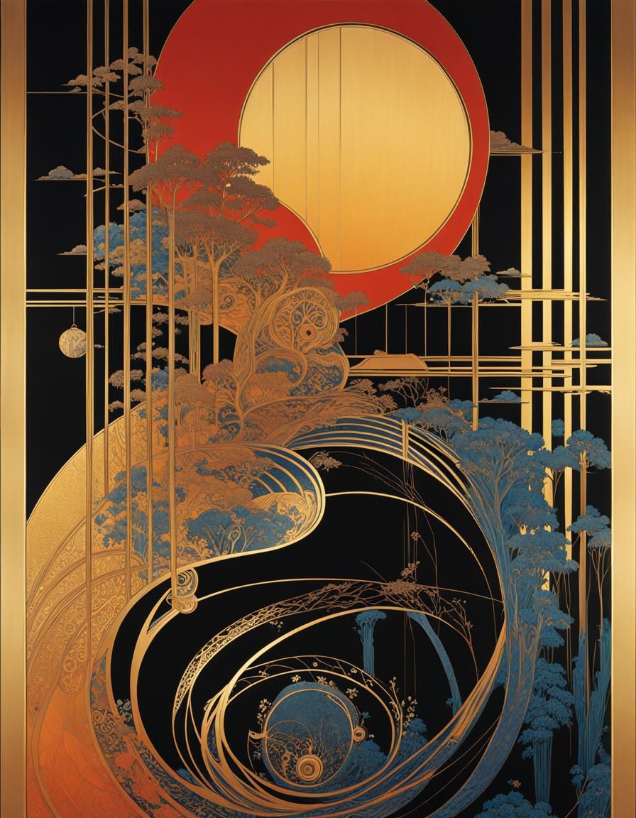 16k resolution, art by Syd Mead, Alphonse Mucha, H.R. Giger, Yoko Honda ...