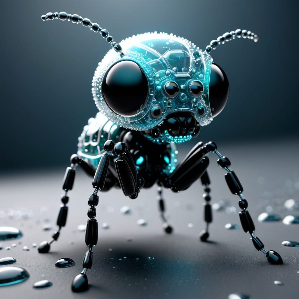 Micro bots...pewpew - AI Generated Artwork - NightCafe Creator