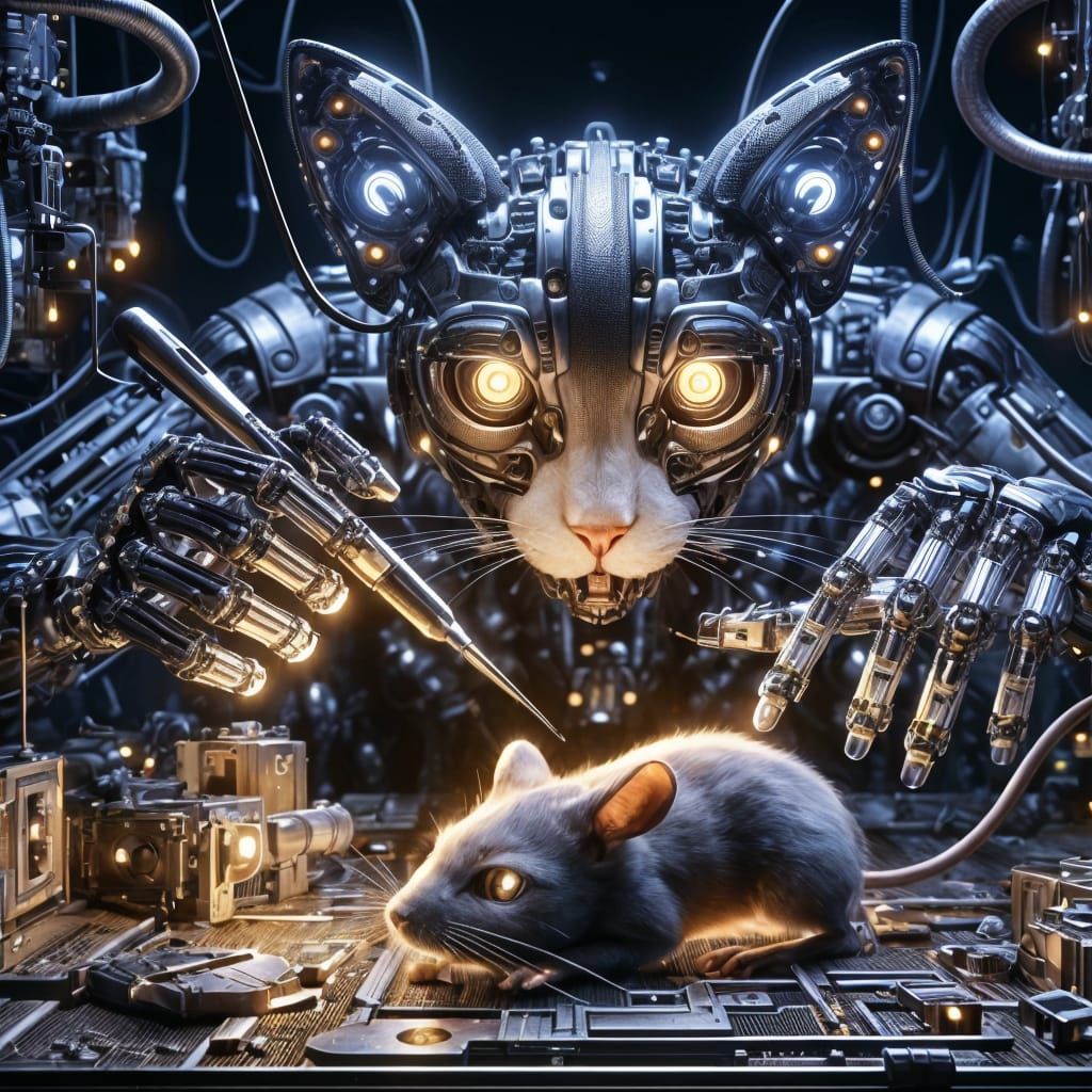 Fixing a cybernetic mouse