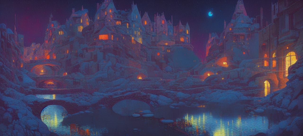 Safe-ish harbor - AI Generated Artwork - NightCafe Creator