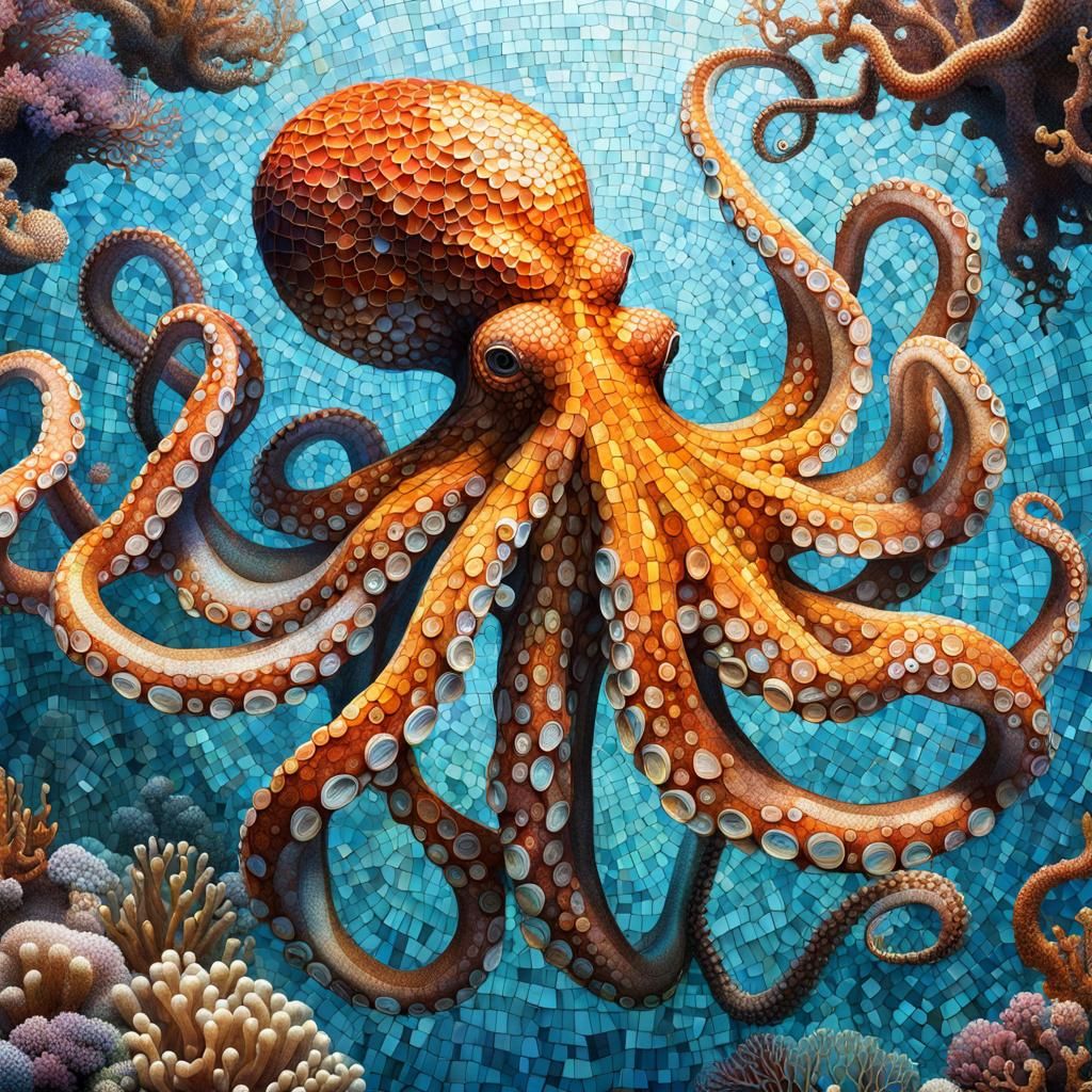 Octopus - AI Generated Artwork - NightCafe Creator