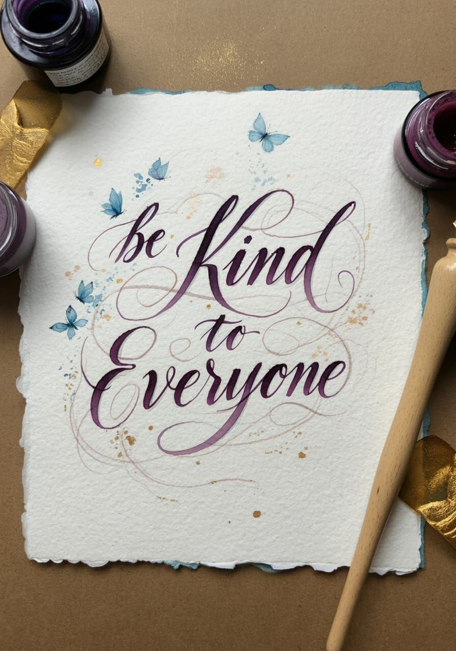 Daily Challenge #671: Be Kind to Everyone - AI Generated Artwork ...