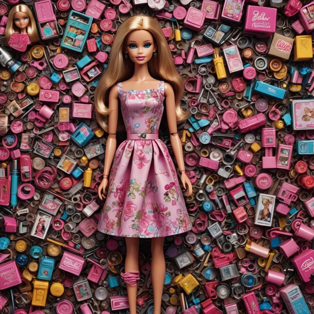 barbie's qualities are thoughtfulness and love - AI Generated Artwork ...