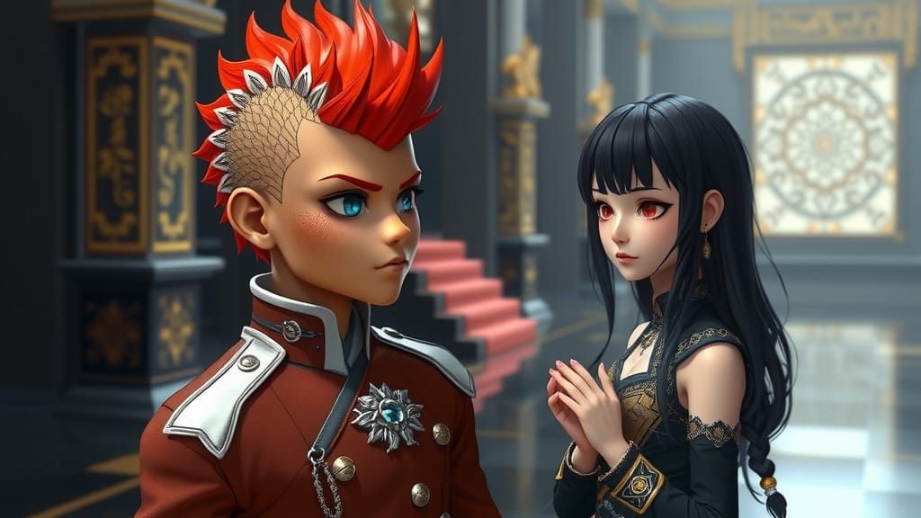 Cyberpunk Juggernaut Warrior in Military Uniform - AI Art