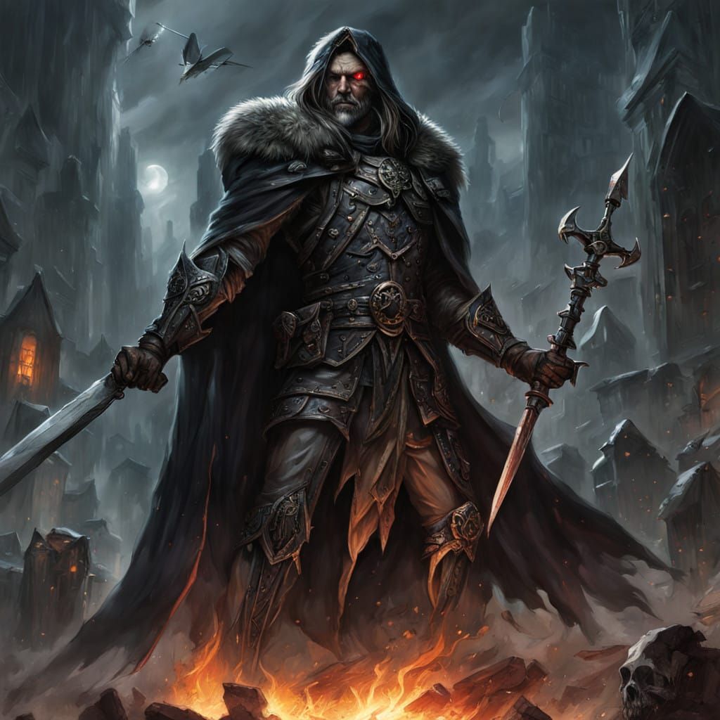 Grimdark by J. Allen St. John - Surreal Vision of a Dark Fan...