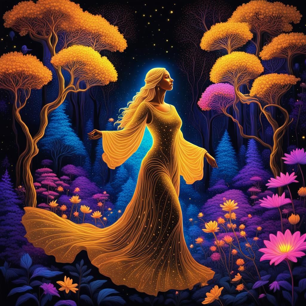 black light art - AI Generated Artwork - NightCafe Creator