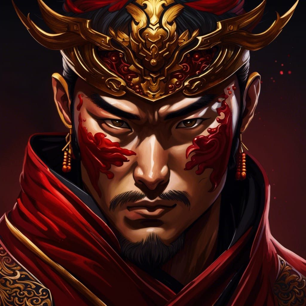 Valiant man Chinese hero - AI Generated Artwork - NightCafe Creator