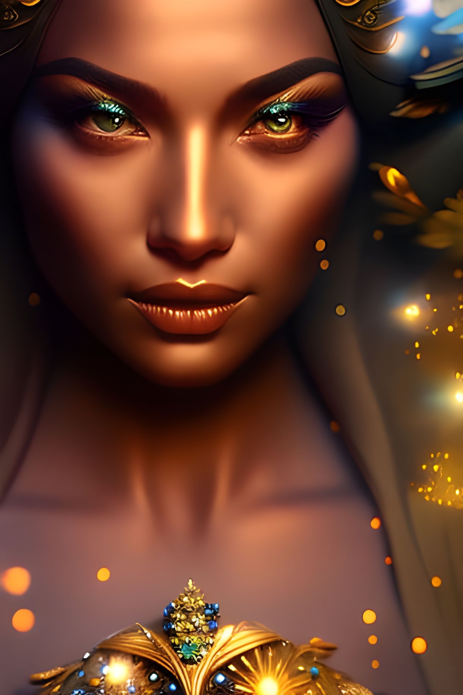 Goddess of Creation 7 - AI Generated Artwork - NightCafe Creator