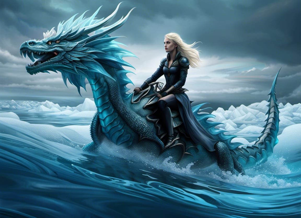 The Dragon Rider - AI Generated Artwork - NightCafe Creator