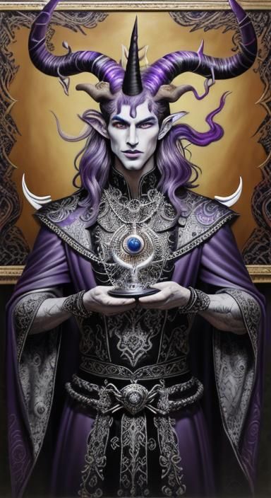 Prince of demons 😈👑 - AI Generated Artwork - NightCafe Creator