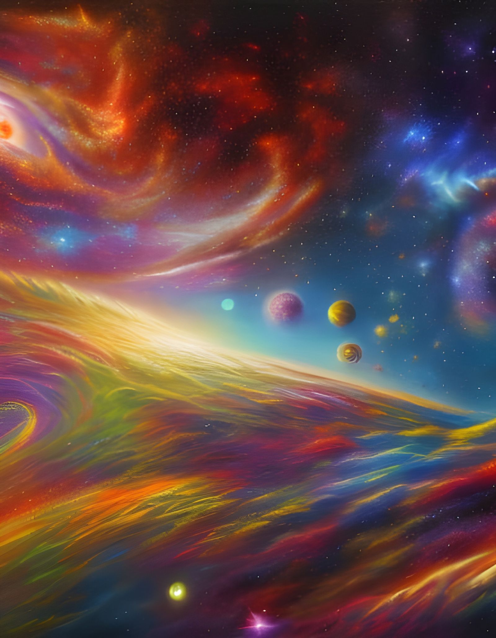 Space - AI Generated Artwork - NightCafe Creator