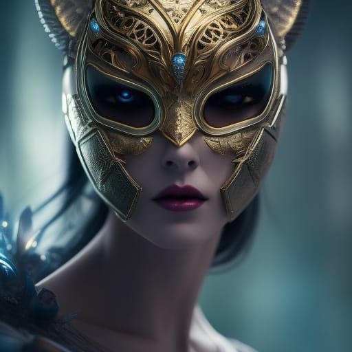 The masked women - AI Generated Artwork - NightCafe Creator