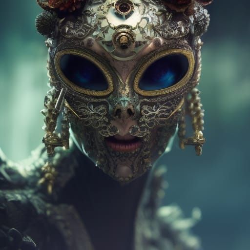 The masked women - AI Generated Artwork - NightCafe Creator