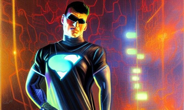 a vigilante hacker who smuggles gadgets in a prosthetic leg with secret ...