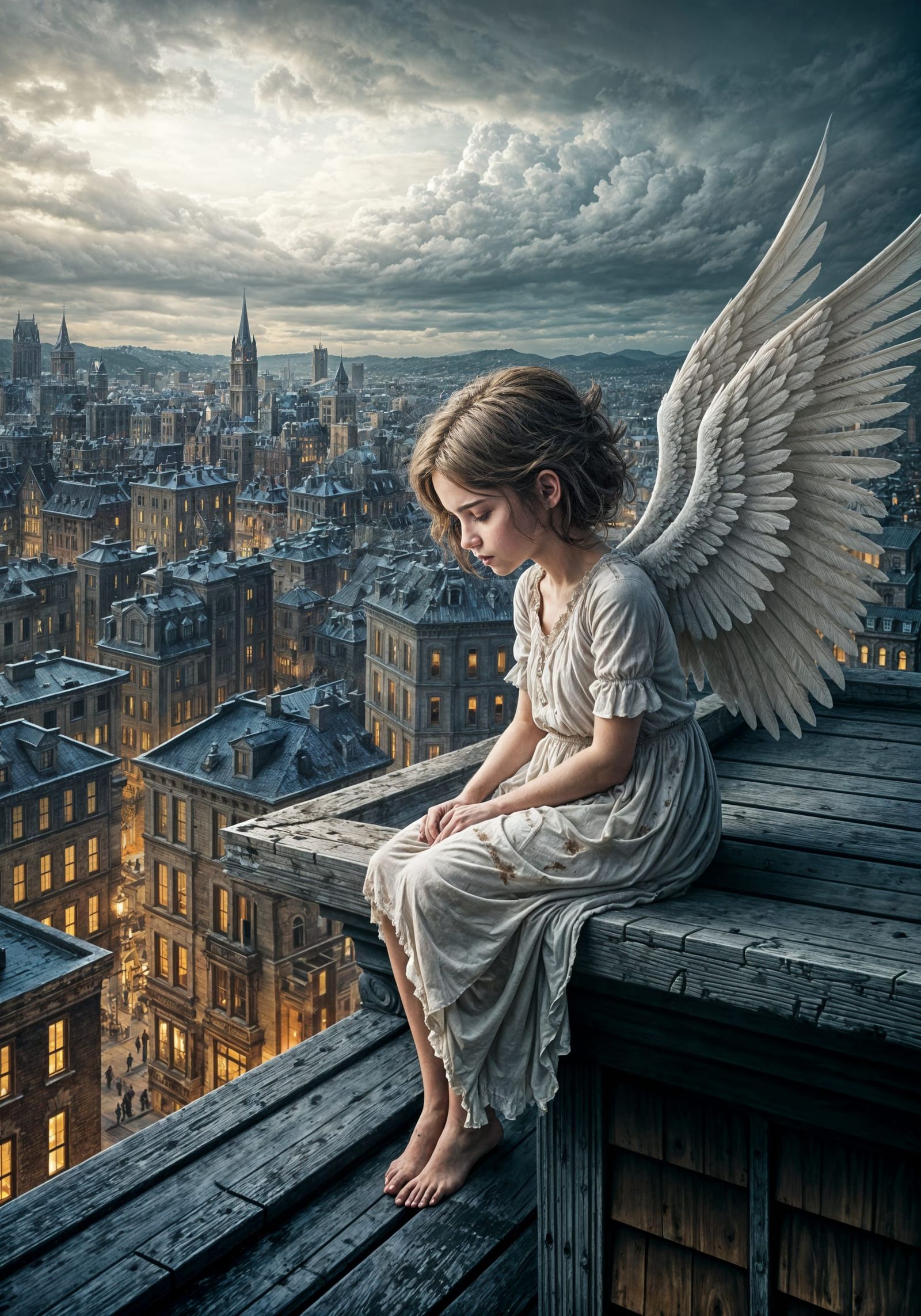 "The Rooftop Between Worlds" - "The Rooftop Between Worlds"