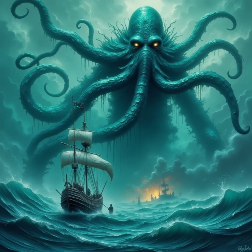 The Call of Cthulhu - Ethereal Cthulhu Emerges from Maelstro...