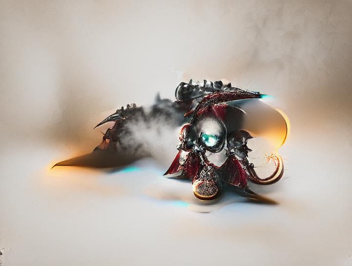 Adeptus mechanicus sydonian dragoon - AI Generated Artwork - NightCafe Creator