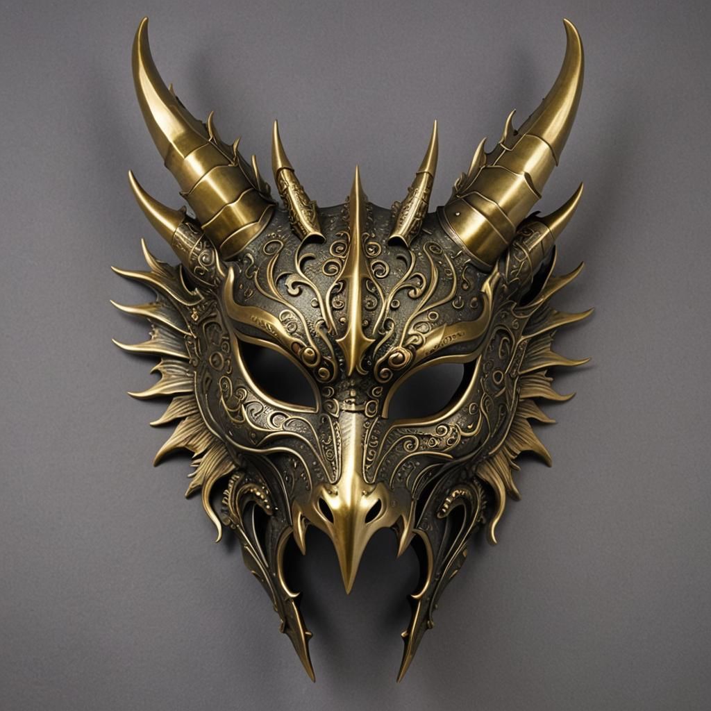Ornamental mask - AI Generated Artwork - NightCafe Creator