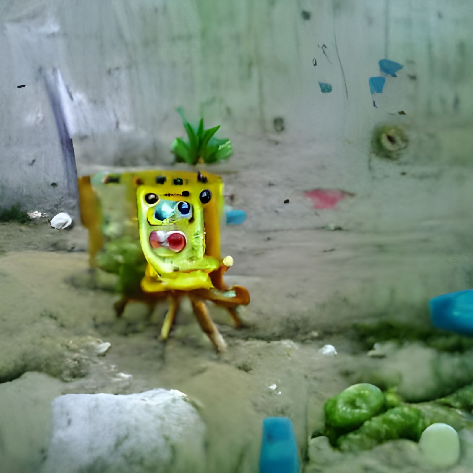 Spongebob Squarepants - AI Generated Artwork - NightCafe Creator
