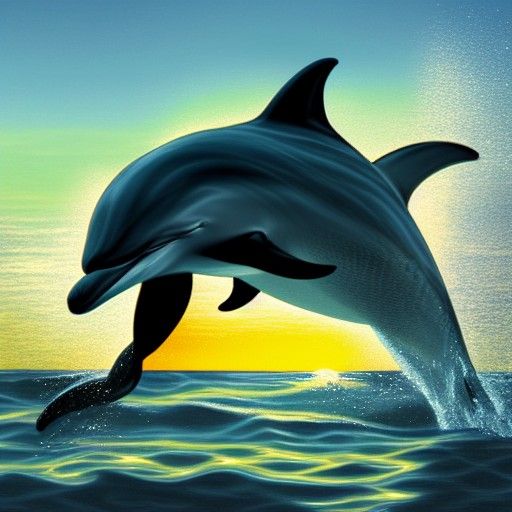 Dolphin mutation - AI Generated Artwork - NightCafe Creator