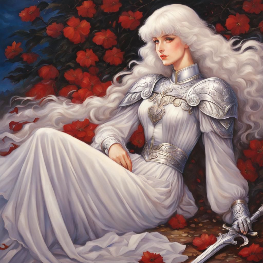 Genderbend Griffith - AI Generated Artwork - NightCafe Creator