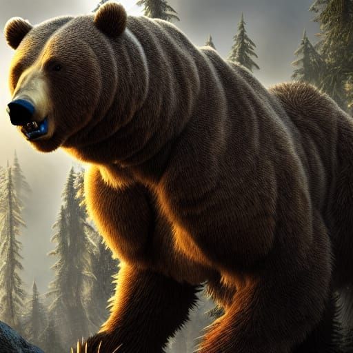 Bear - AI Generated Artwork - NightCafe Creator