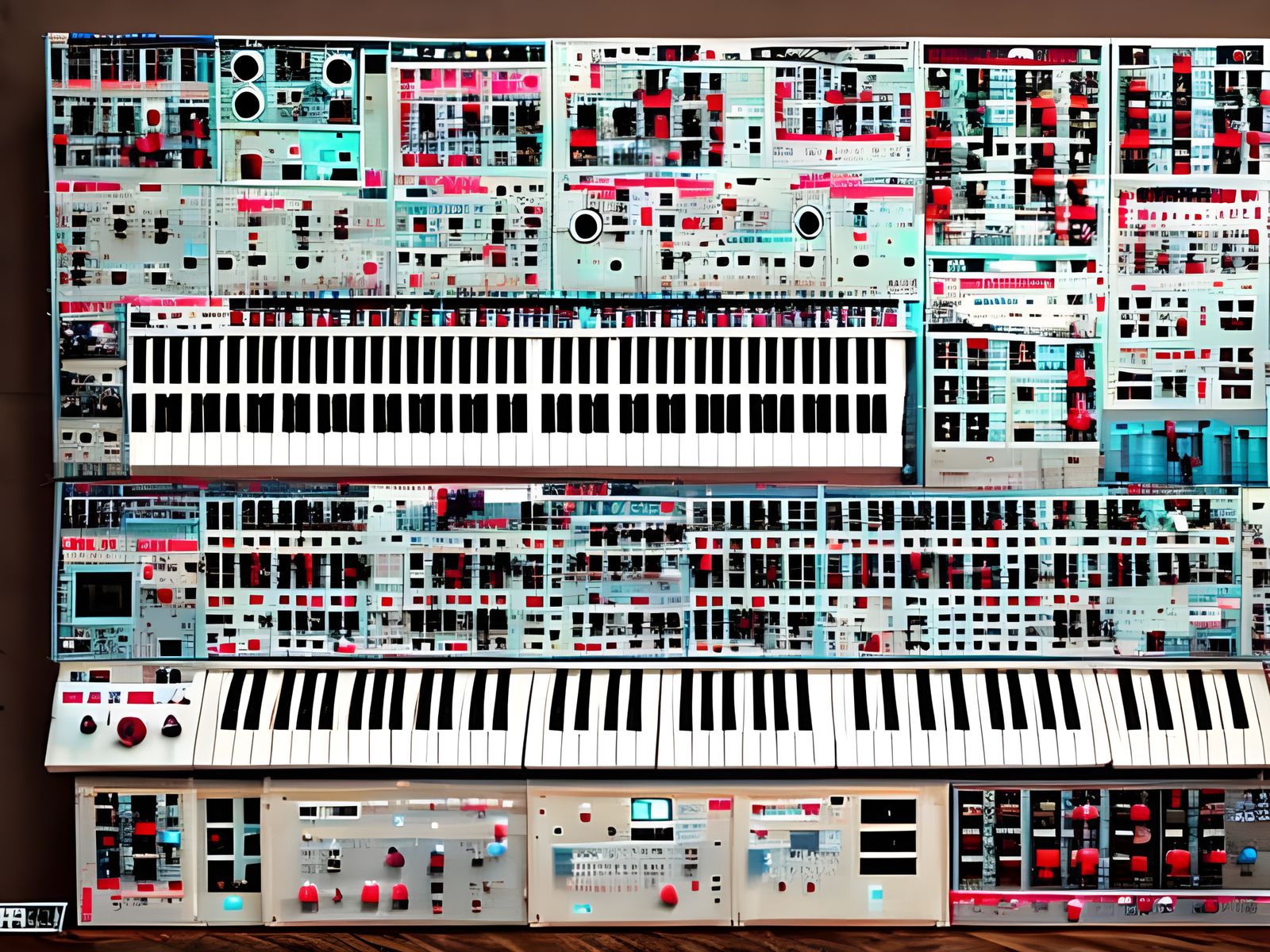 Modular Synthesizer - AI Generated Artwork - NightCafe Creator