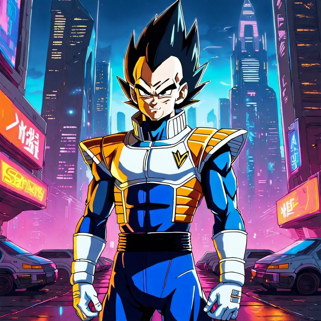 Vegeta - AI Generated Artwork - NightCafe Creator