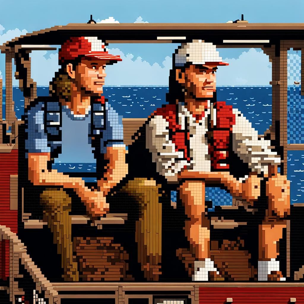 Forest Gump and Forest Gump - AI Generated Artwork - NightCafe Creator